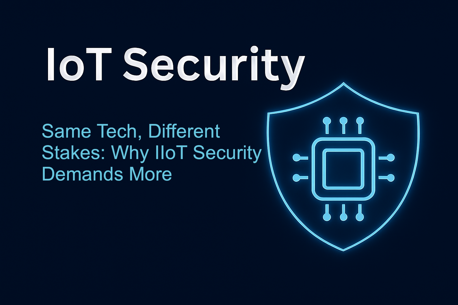 IIoT vs. Consumer IoT - Stage Four Security Blog